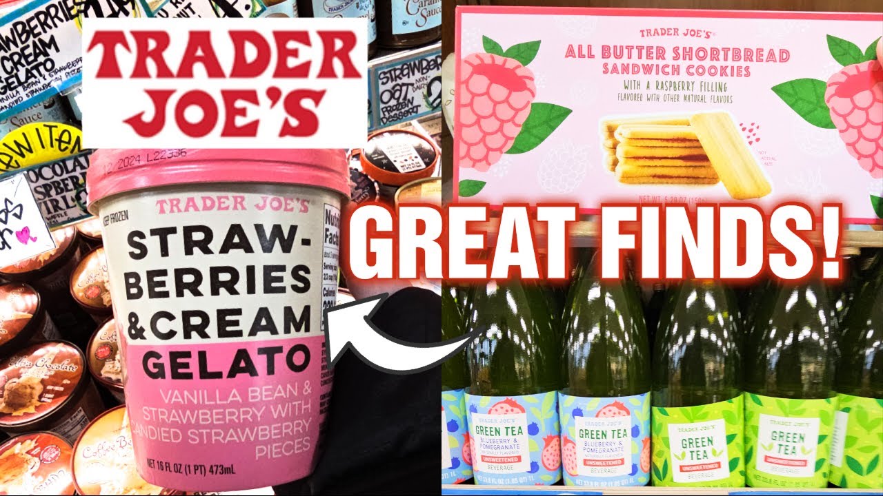 TRADER JOE'S - GREAT FINDS! - YouTube