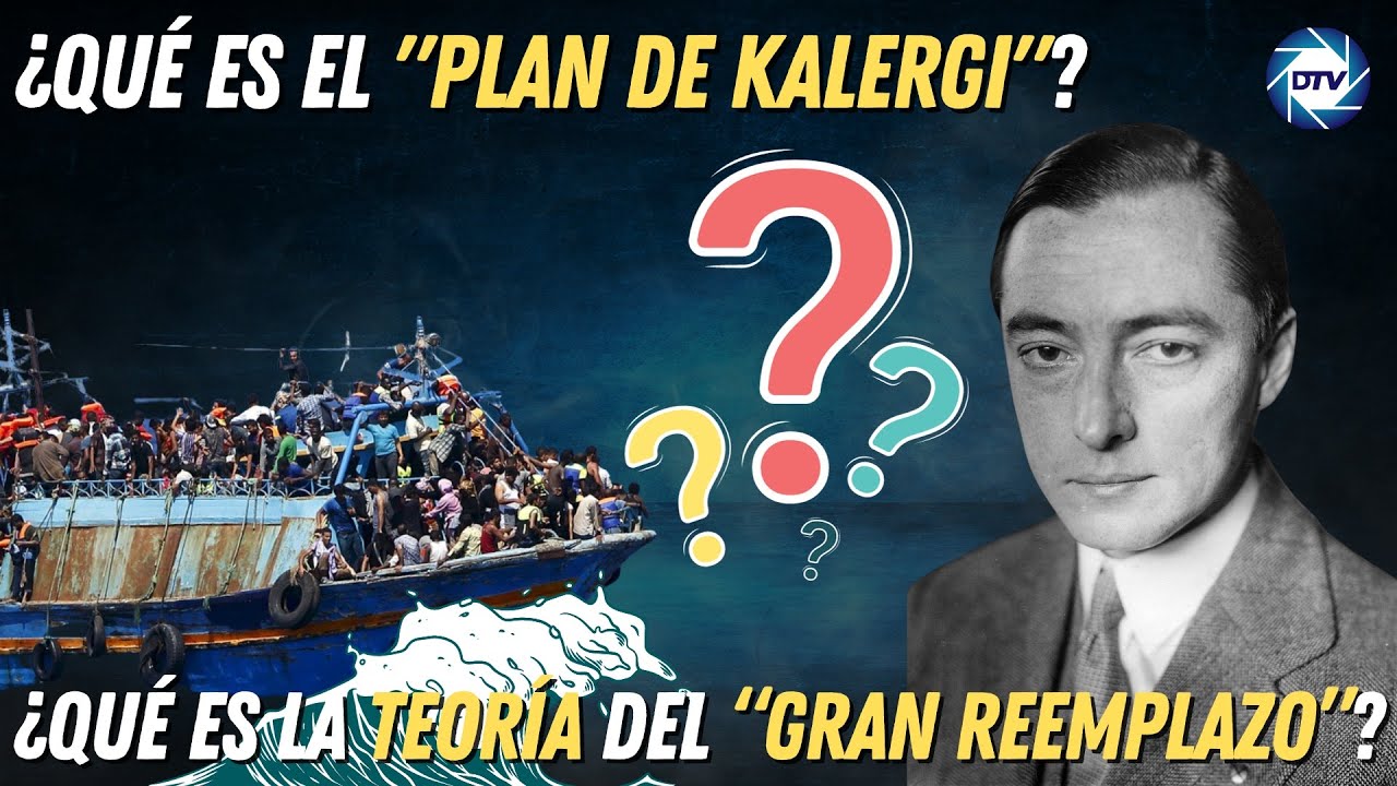 💥BRUTAL💥¿Qué es el "plan de Kalergi"? ¿Qué es la teoría del “gran ...
