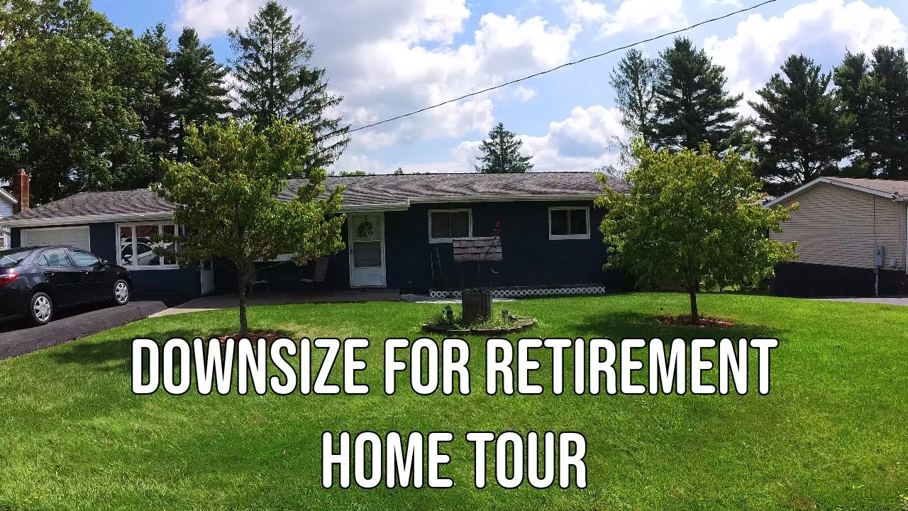 Home Tour | Downsizing In Retirement | Our New One Story Retirement ...
