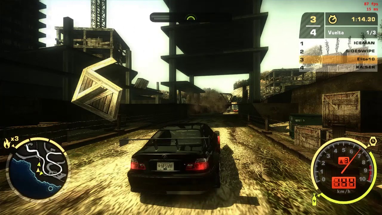 NFS Most Wanted Texturas Xbox 360+Reshade(Mi Configuracion) - YouTube