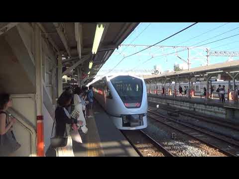 【東武】東武N100系N101F 特急スペーシアX 春日部発車 - YouTube