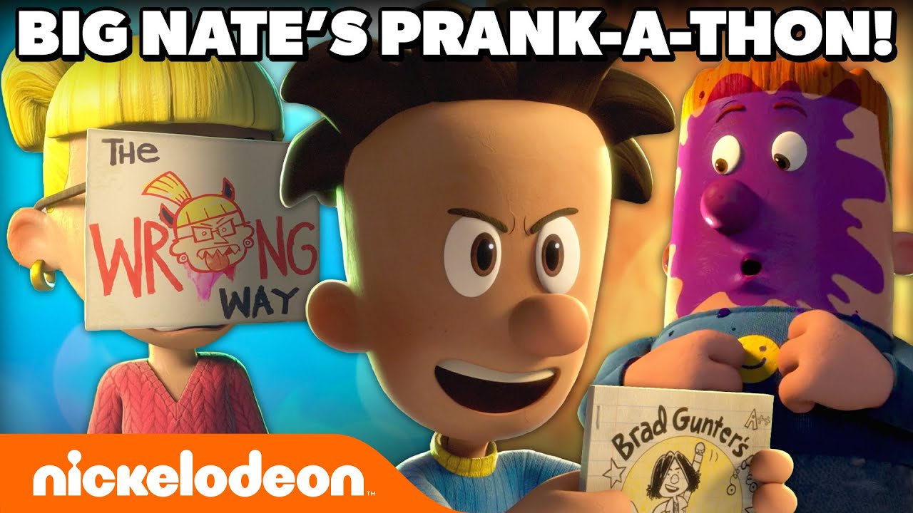 Big Nate's Pranks Get BIGGER 💥 | Nicktoons - YouTube