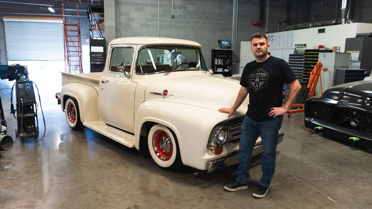 1956 Ford F100 Big Window Restoration Walkaround - YouTube
