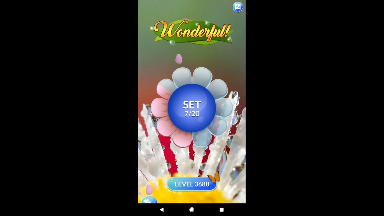 WORDSCAPES IN BLOOM MASTER LEVELS 3681 to 3690 ANSWERS masaya ang mga ...