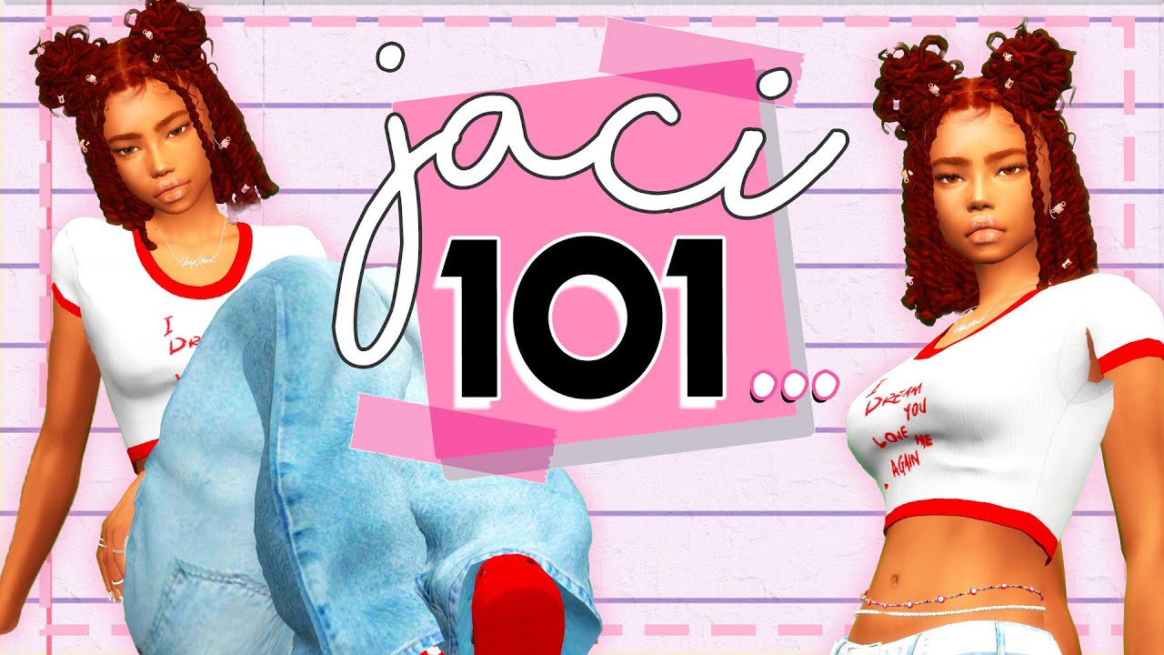 🚨NEW LP JACI 101🎓 COLLEGE CAS MAKEOVER THE SIMS 4 - YouTube