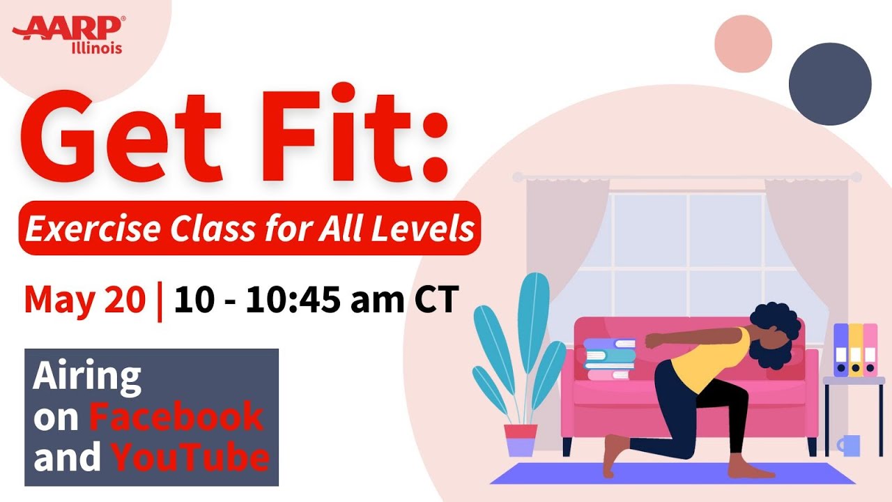 Get Fit Exercise Class for All Levels - YouTube