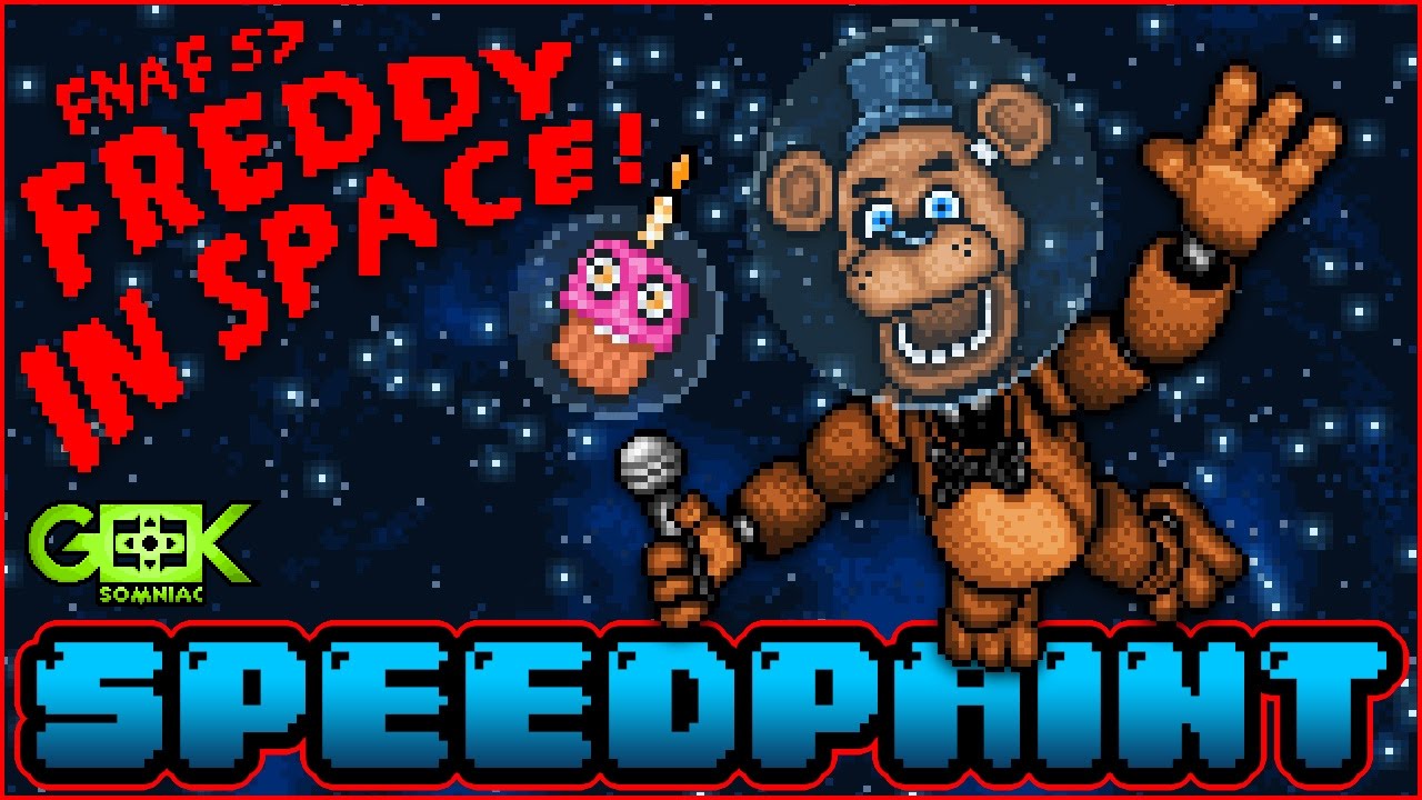 Freddy in Space - SPEEDPAINT - Pixel art Animation - YouTube
