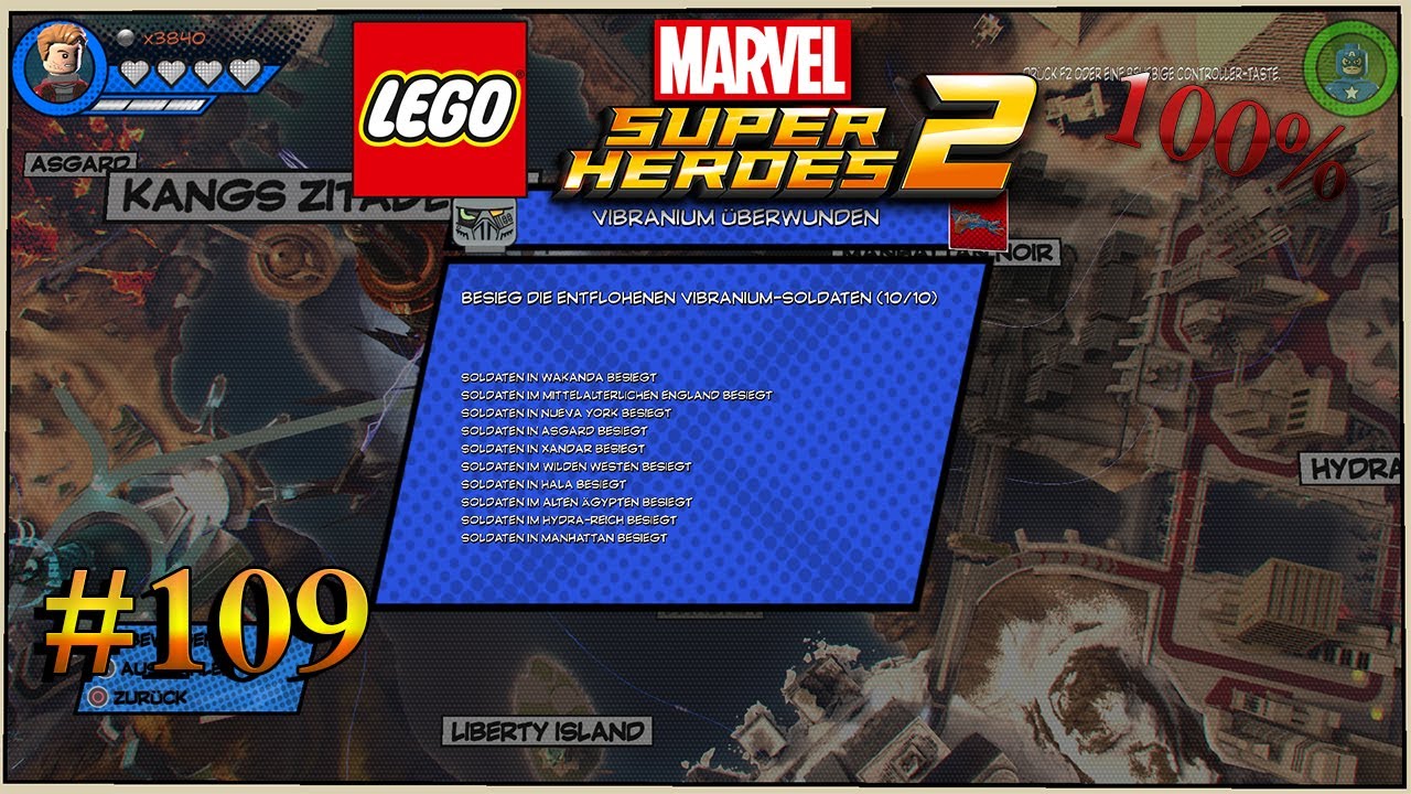 LEGO Marvel Super Heroes 2 #109 | Vibranium Überwunden 100%💎 |German ...