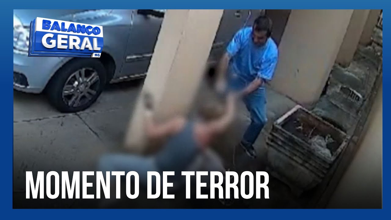 TRÊS TIROS À QUEIMA ROUPA: Imagens de circuito de segurança mostram ...