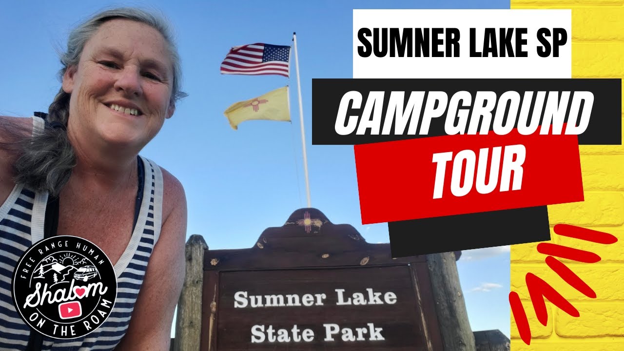 Sumner Lake State Park Campground Tour - YouTube