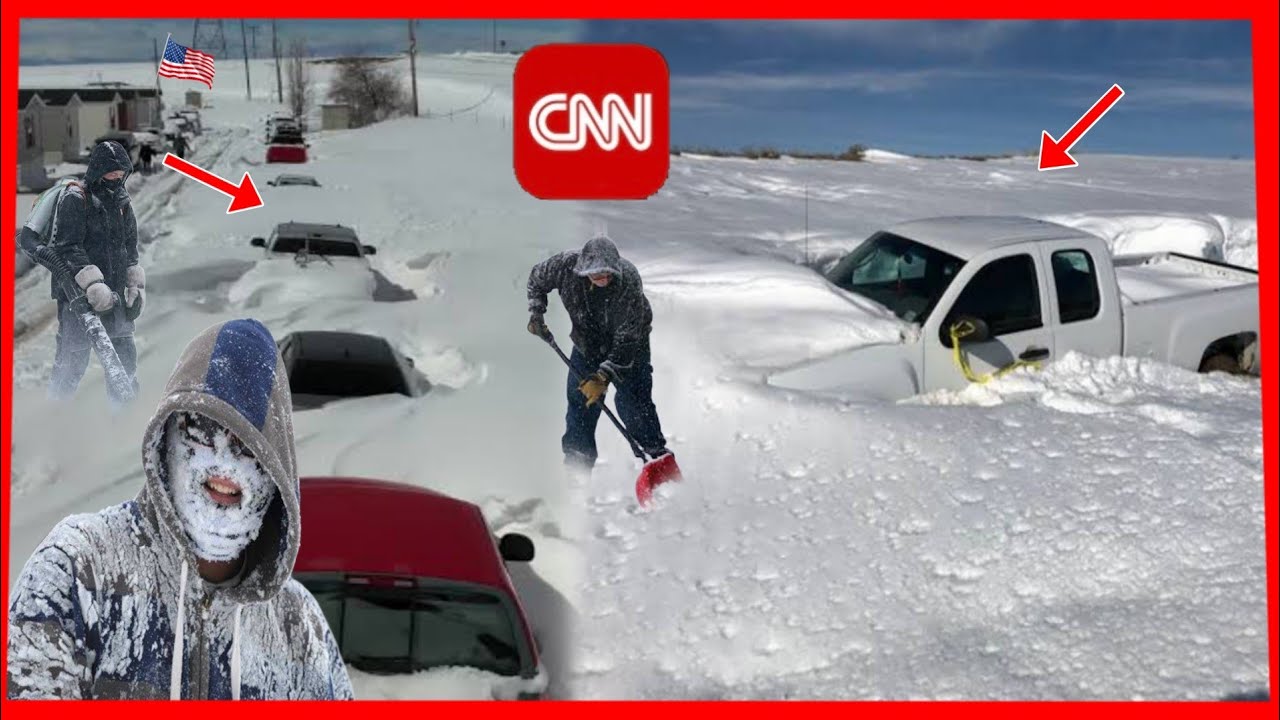 USA snow storm 2022 !! HISTORICAL Blizzard!! USA winter storm today ...