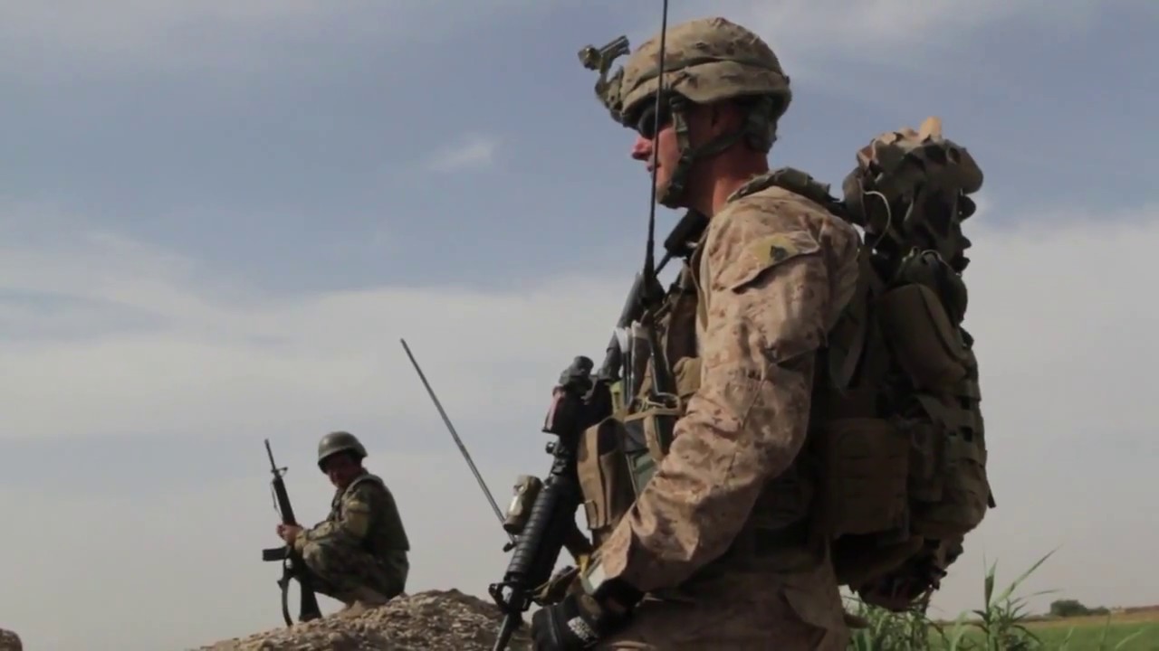 U.S. Marines Patrol during Operation High Noon - YouTube