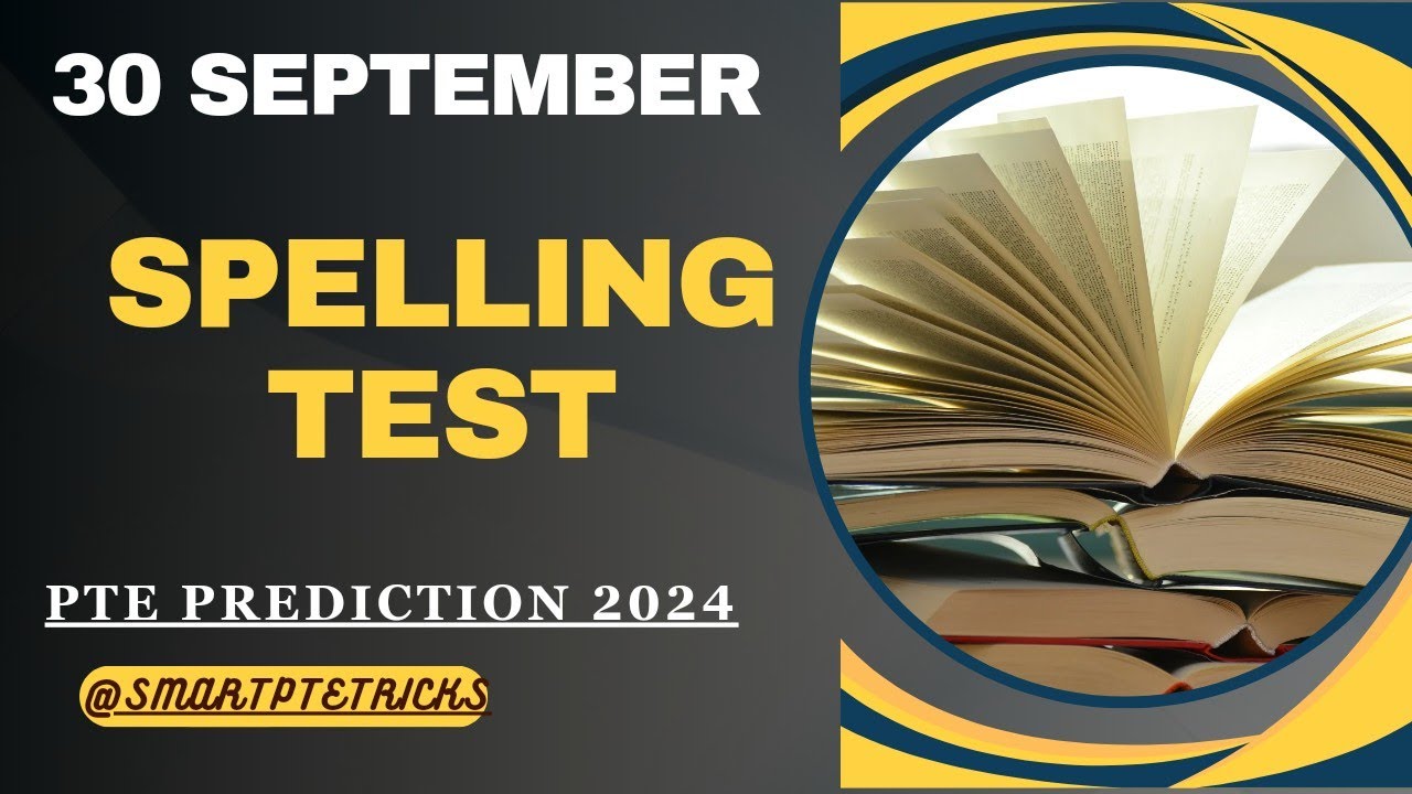 Top 3 PTE Spellings You Need to Know for REAL Exam Success! - YouTube