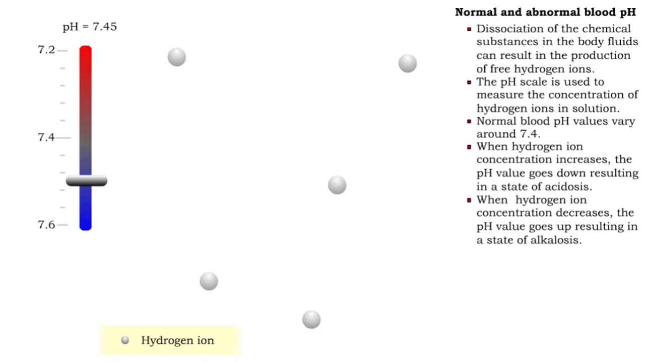 Normal and abnormal blood pH - YouTube