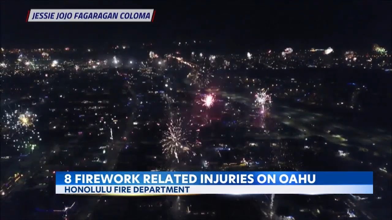New Year's Eve fireworks injuries: Honolulu EMS reports 8 cases ...