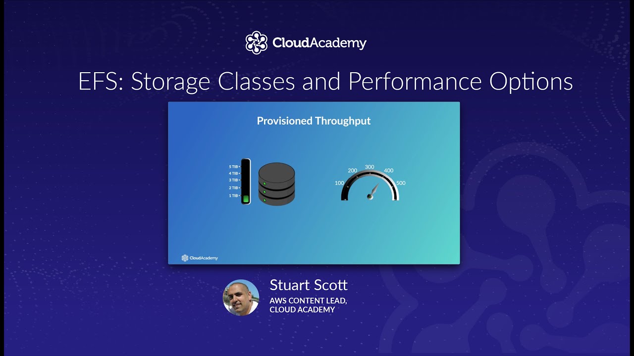 AWS Elastic File Service: Storage Classes and Performance Options - YouTube