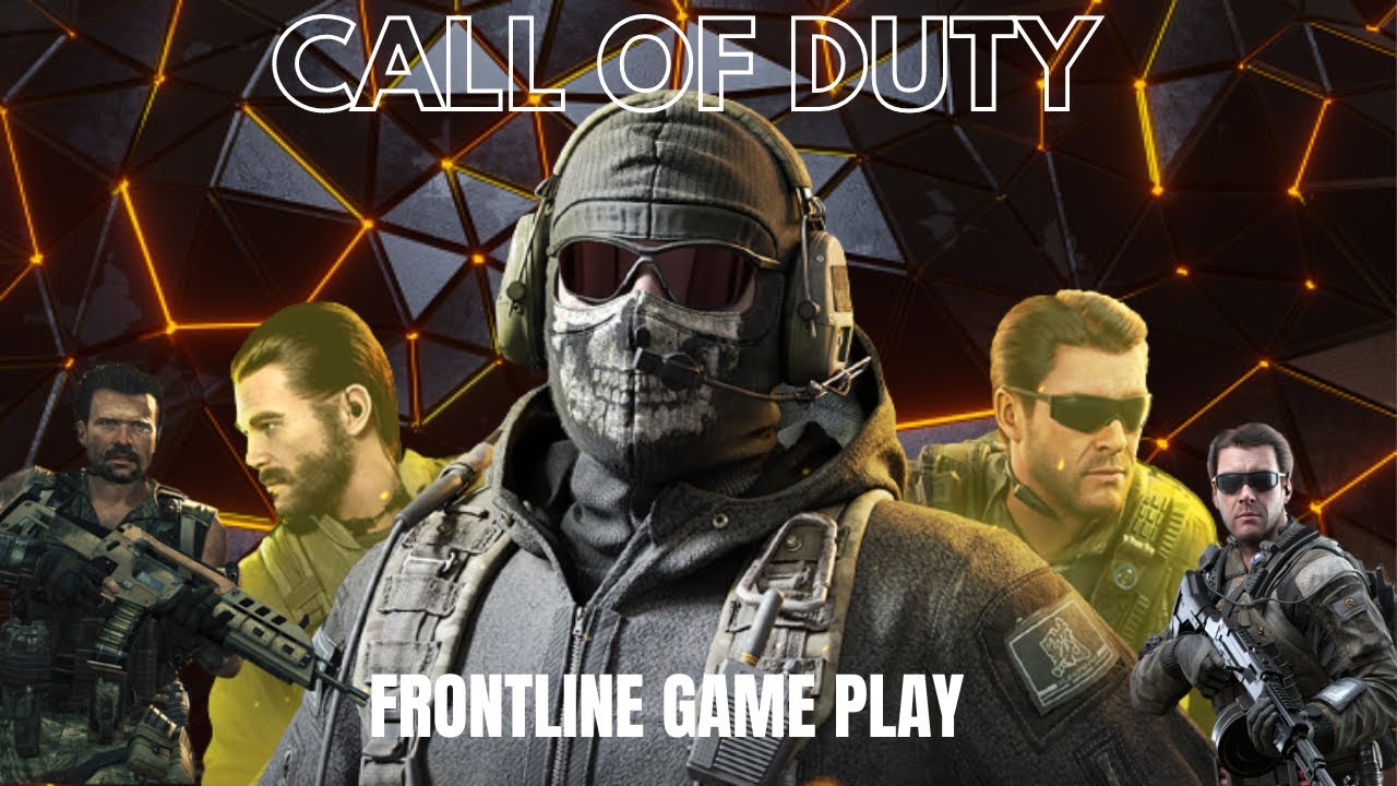 play call of duty frontline for the first time - YouTube