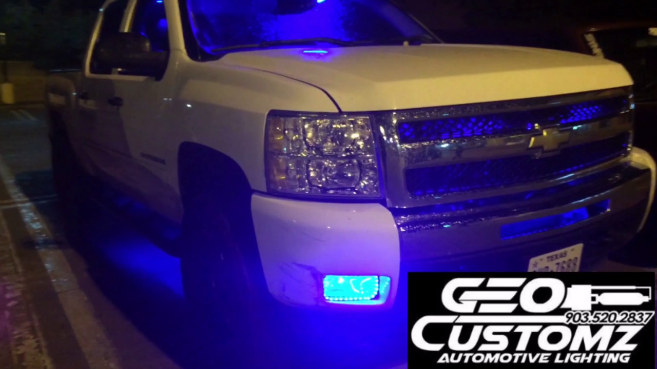 LED Blue Underglow - YouTube