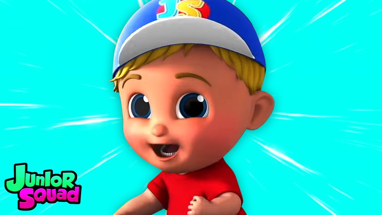 Ha ha ha şarkı | Bebekler için popüler şiir | Junior Squad Türkçe ...