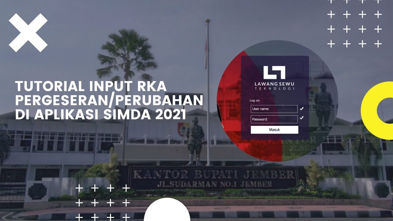 [TUTORIAL] INPUT RKA PERGESERAN ATAU PERUBAHAN DI APLIKASI SIMDA 2021 - YouTube