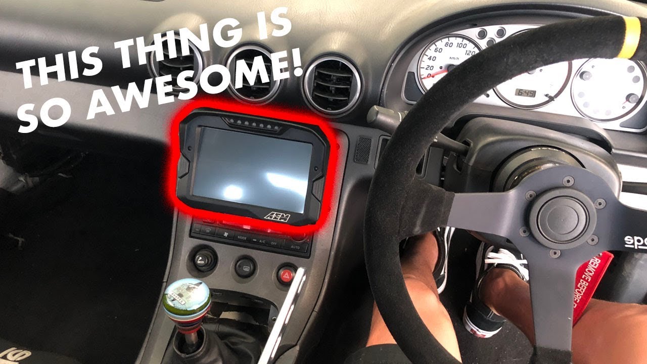 AEM CD-7 install! Nerd out with me! - YouTube