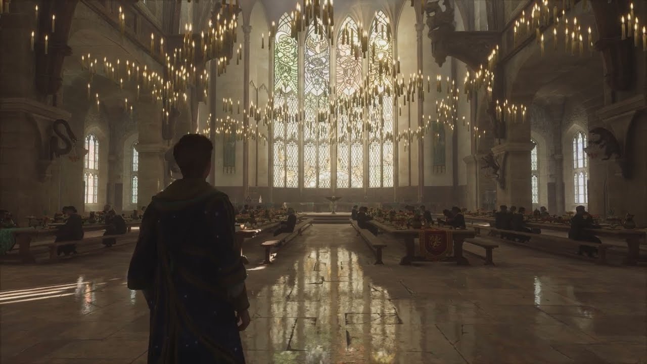Hogwarts Legacy The Great Hall 4K Ray Tracing - YouTube