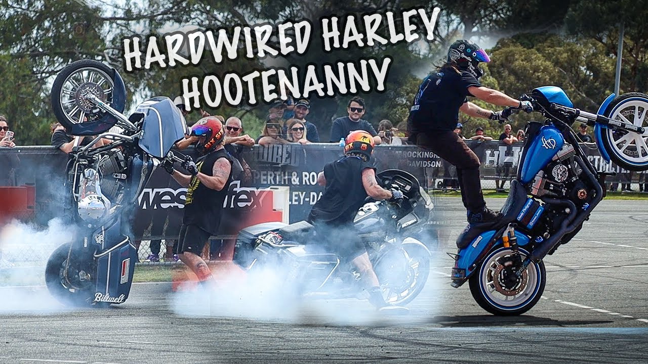 Australias FIRST EVER Harley Davidson Stunt Competition | FMX ...