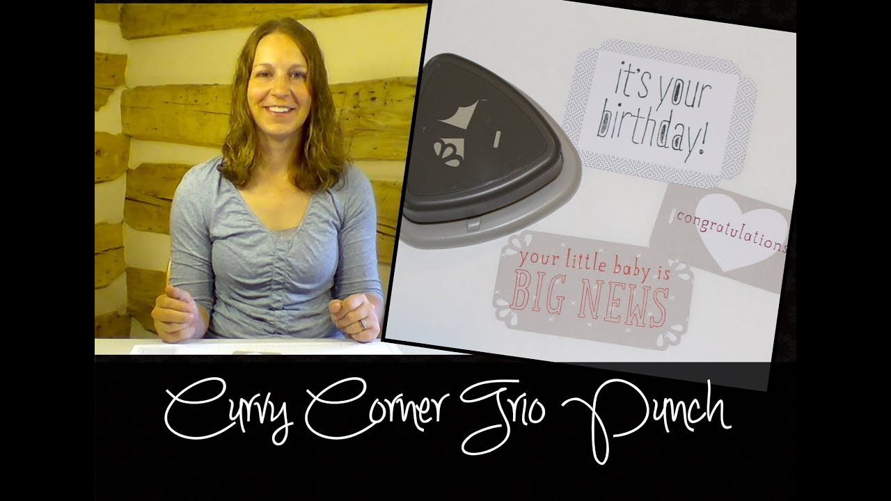 Curvy Corner Trio Punch Tips - YouTube