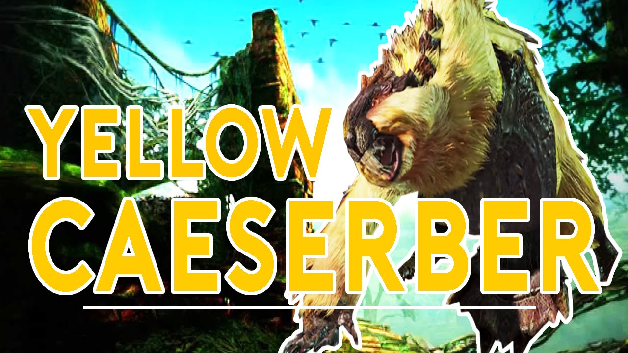 MONSTER HUNTER ONLINE - YELLOW CAESERBER GAMEPLAY - YouTube