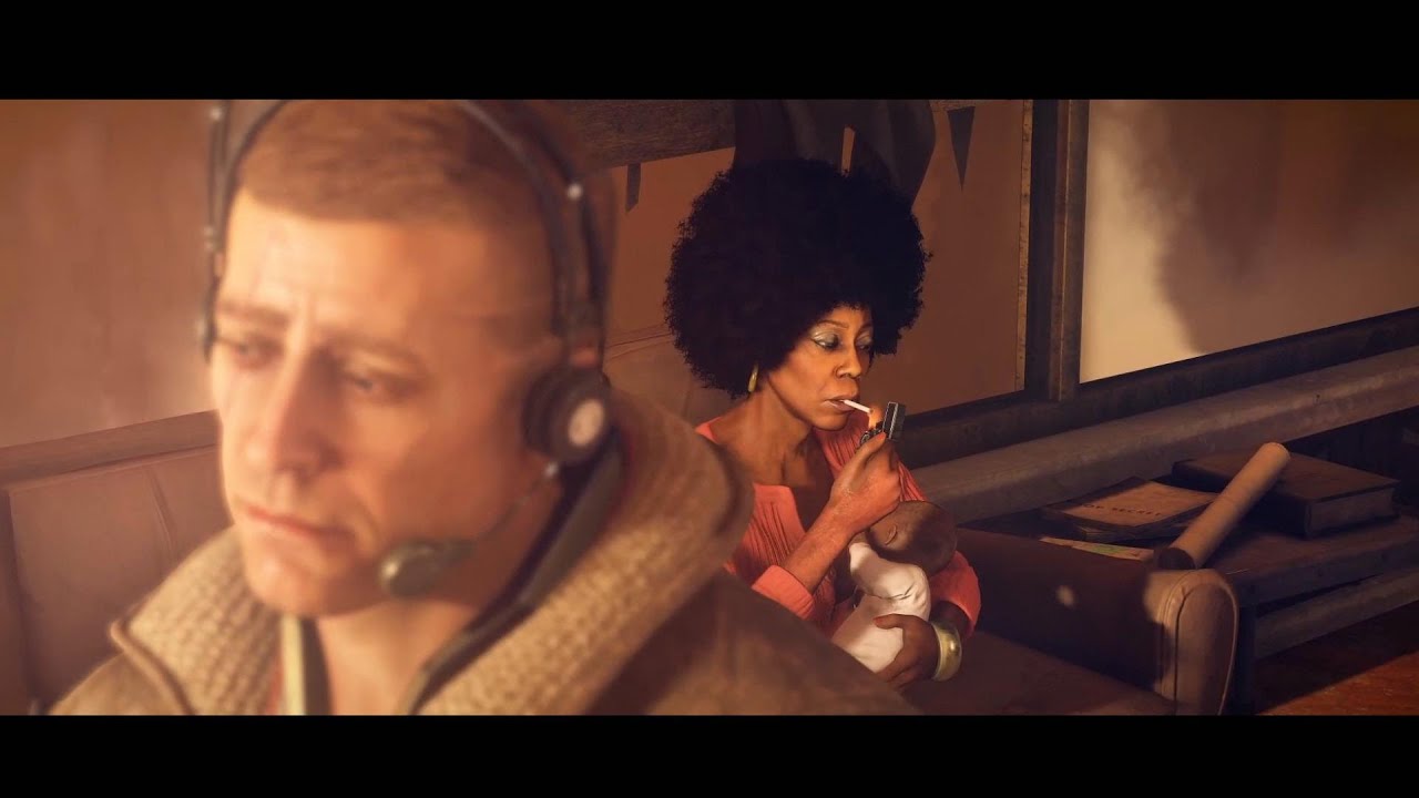 Don't Smoke Near The Baby! Wolfenstein II The New Colossus Ep 4 - YouTube