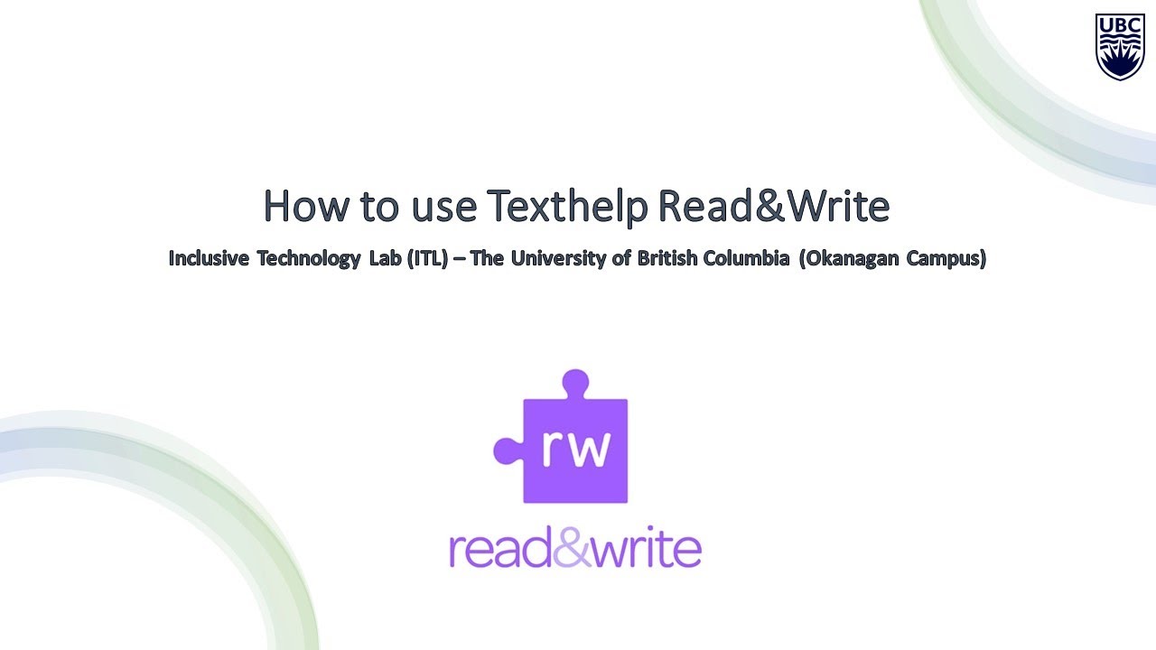 ReadWrite Walkthrough - YouTube