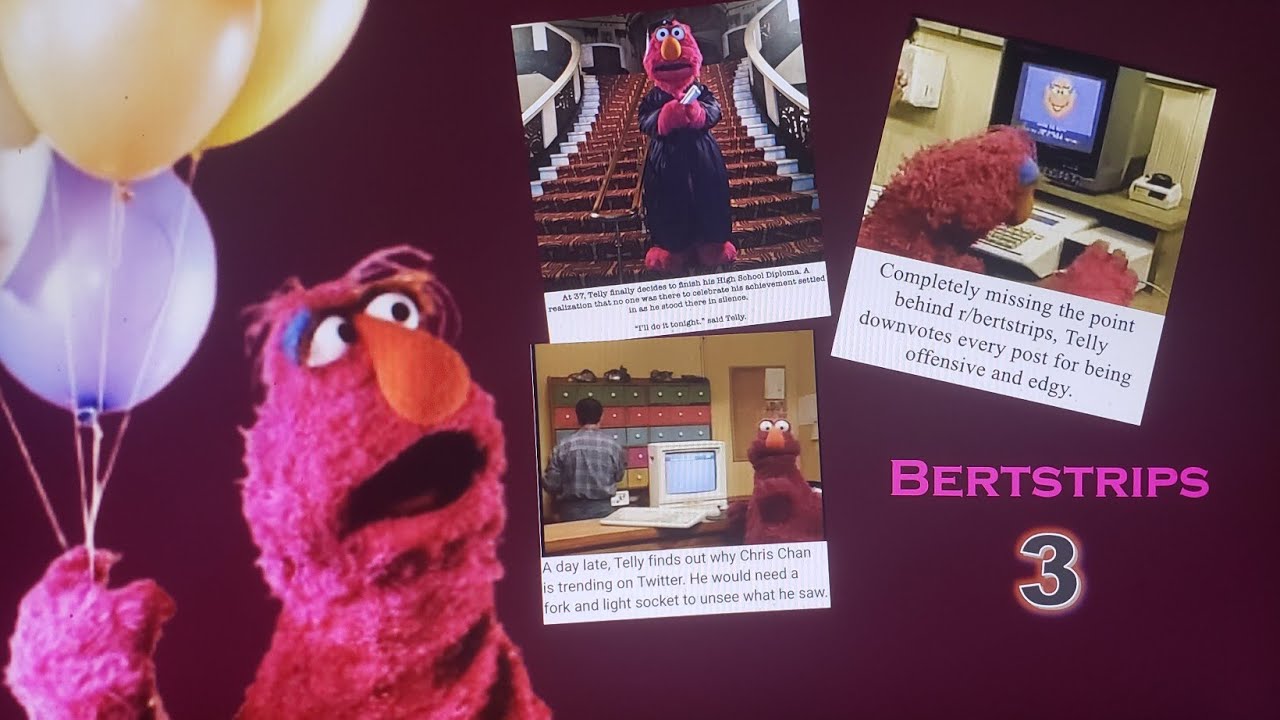 Telly Reads Bertstrips #3 (16+) - YouTube