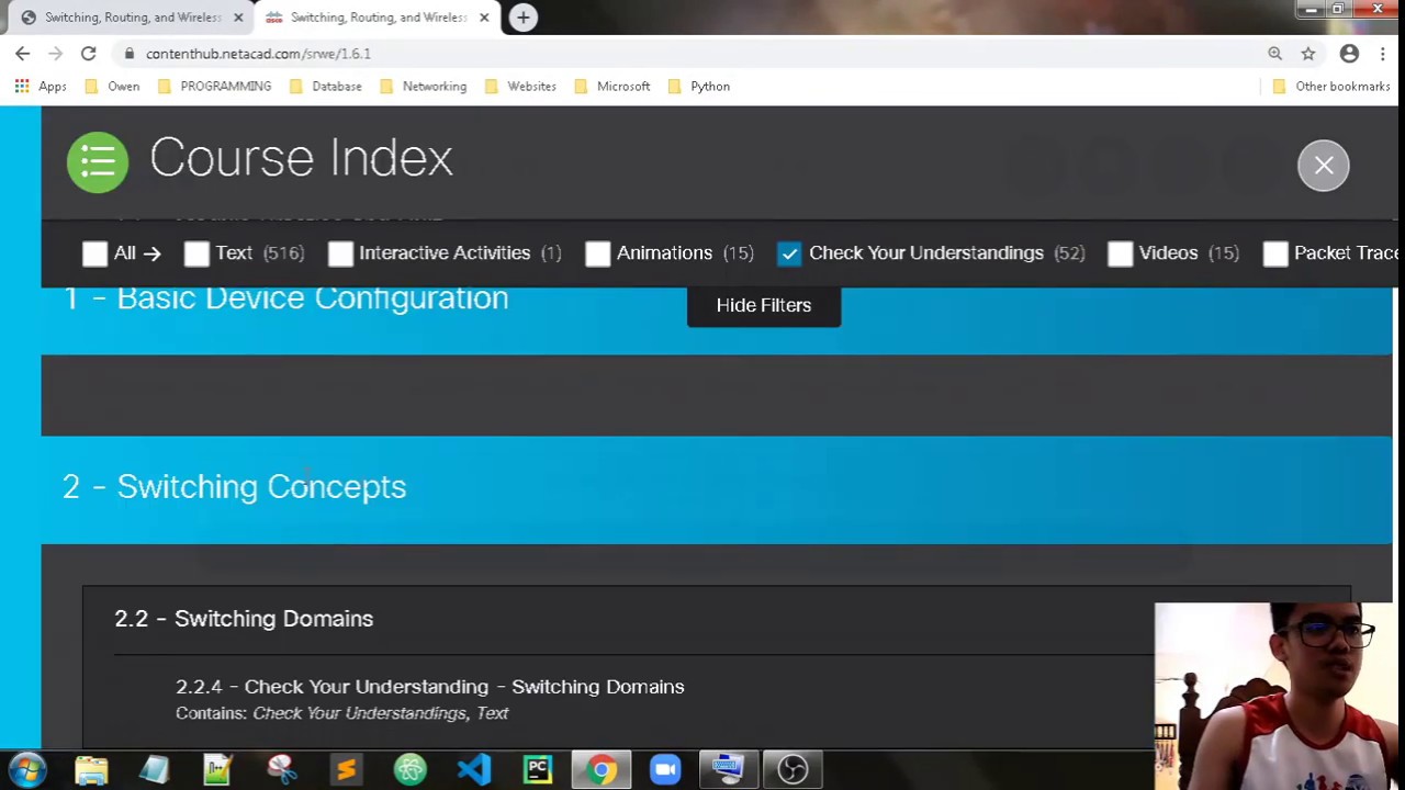 SRWE Review | Chapter 1 - Basic Device Configuration Quizzes - YouTube