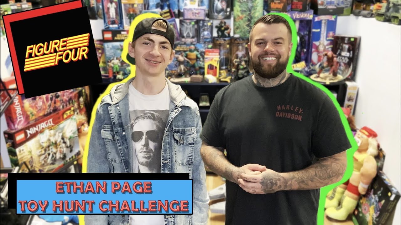 Ethan Page Toy Hunt Challenge! AEW! - YouTube