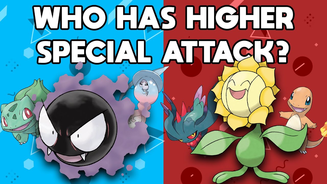 Which Pokemon has Higher Special Attack? - YouTube