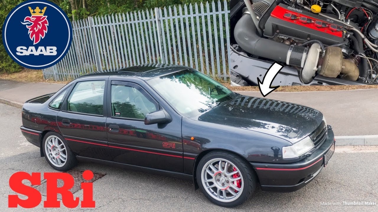 SAAB ENGINE VAUXHALL CAVALIER SRI TURBO - YouTube