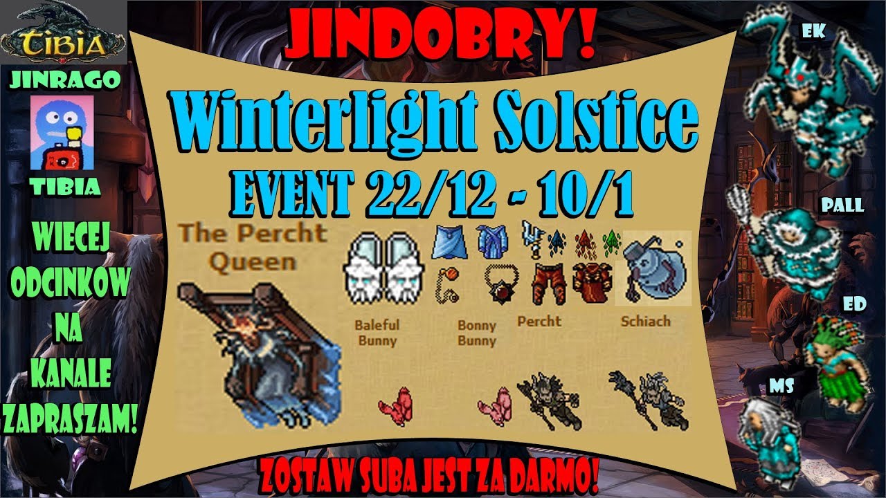 Tibia - Winterlight Solstice Quest co i jak? - YouTube