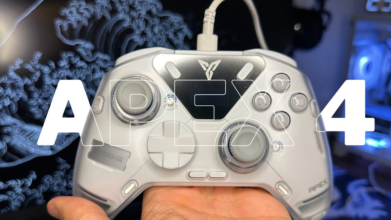 MELHOR CONTROLE QUE JÁ USEI! - FLYDIGI APEX 4 - YouTube
