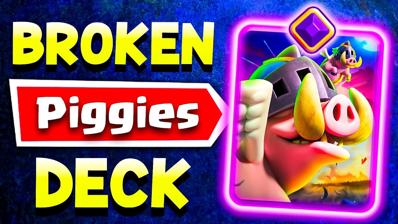 This is the Most BROKEN Royal Hogs Evolution Deck - YouTube