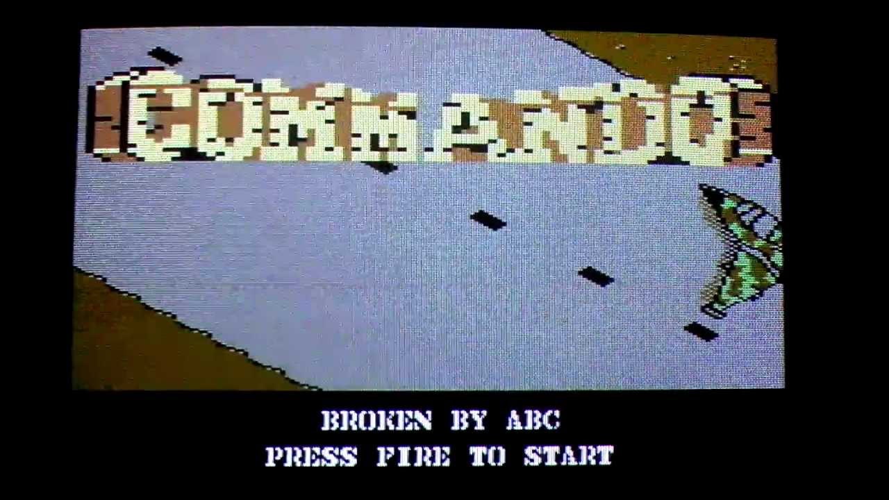 commodore 64 commando - YouTube