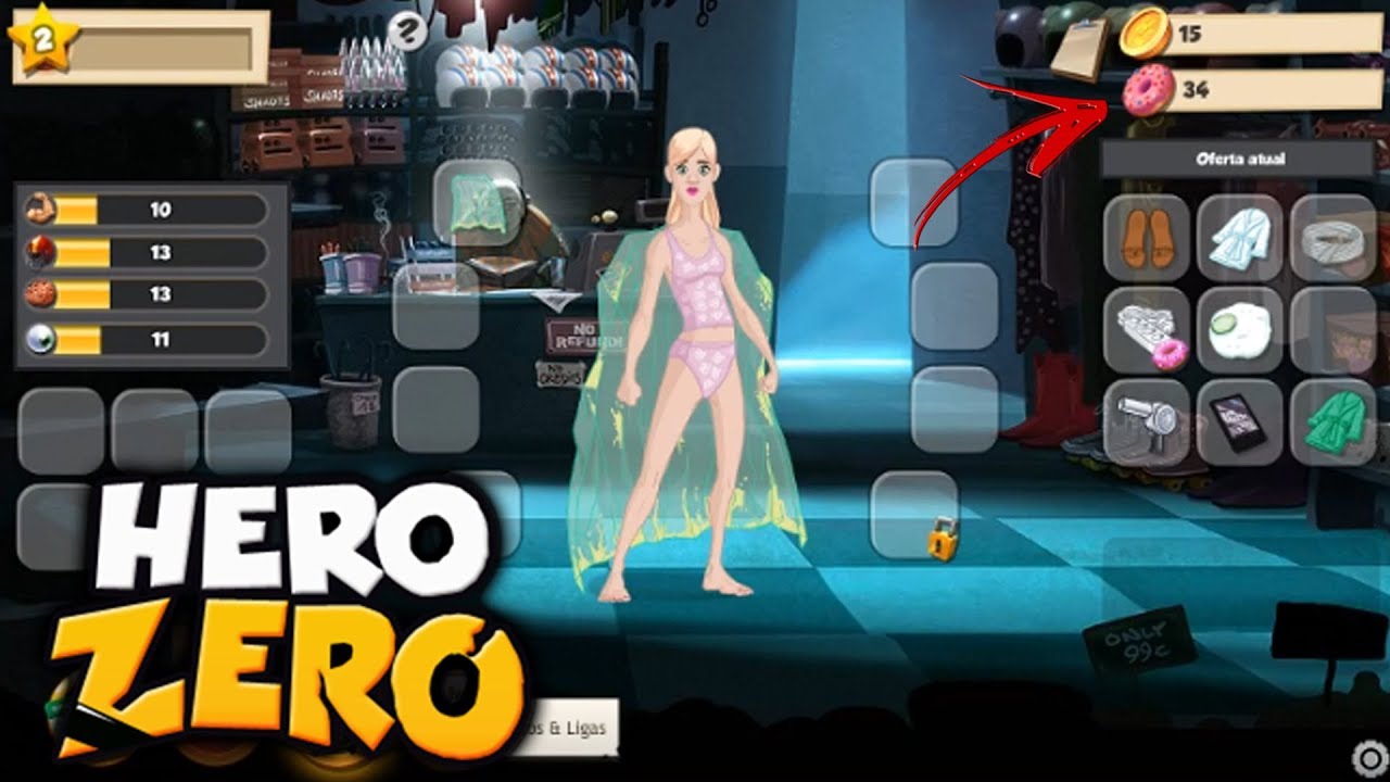 COMO GANHAR 30 DONUTS NO HERO ZERO - YouTube
