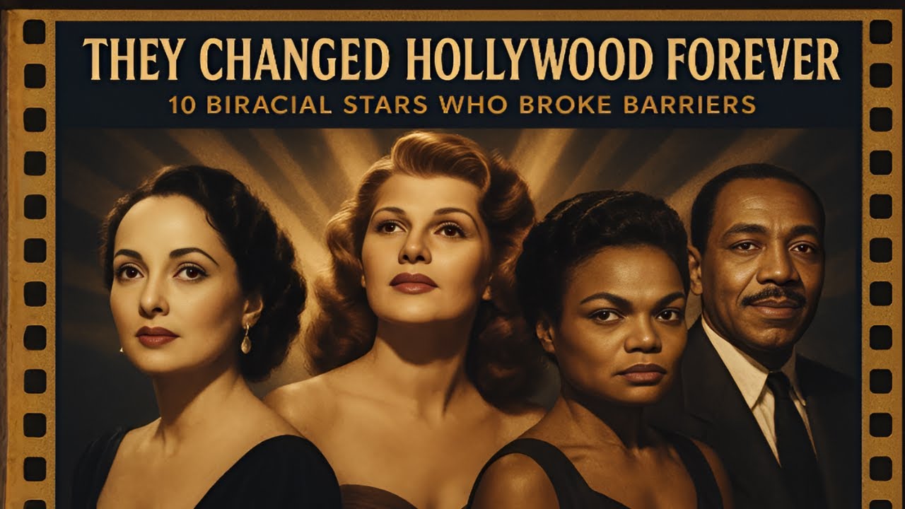 10 Biracial OLD Hollywood Actors Who Broke Barriers - YouTube