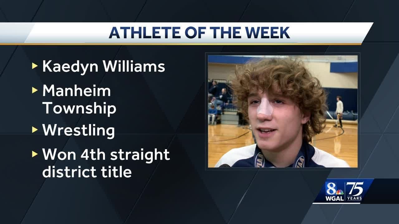 WGAL Athlete of the Week: Kaedyn Williams - YouTube