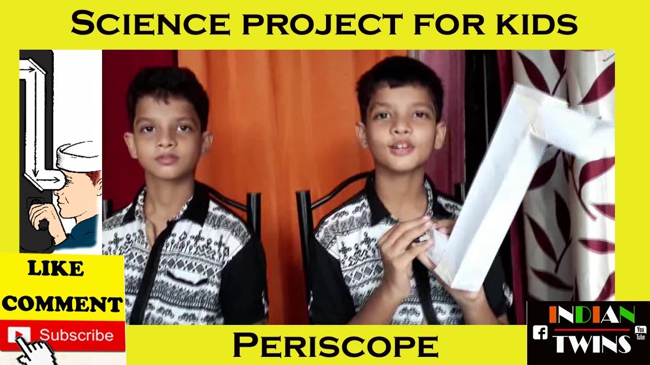 How To Make Periscope at Home ||Science Project for Kids Periscope ...