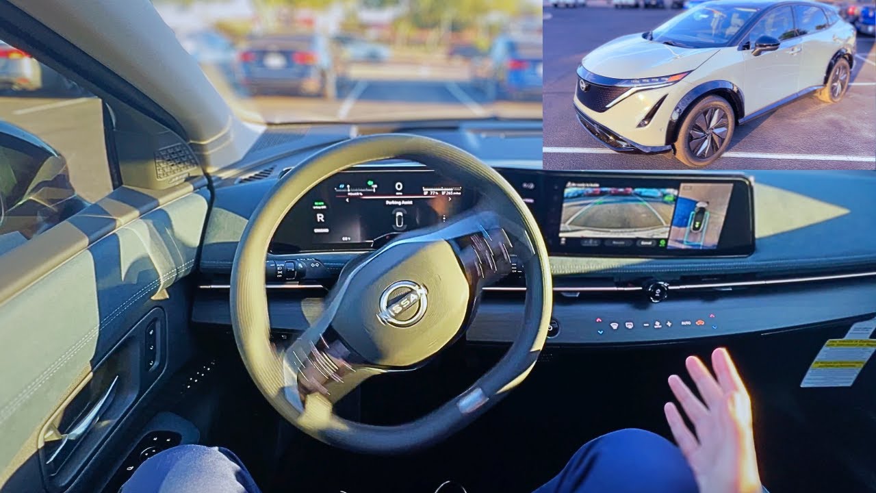 2023 Nissan Ariya POV Road Test - Pro-Pilot | Self-Park Demo - YouTube