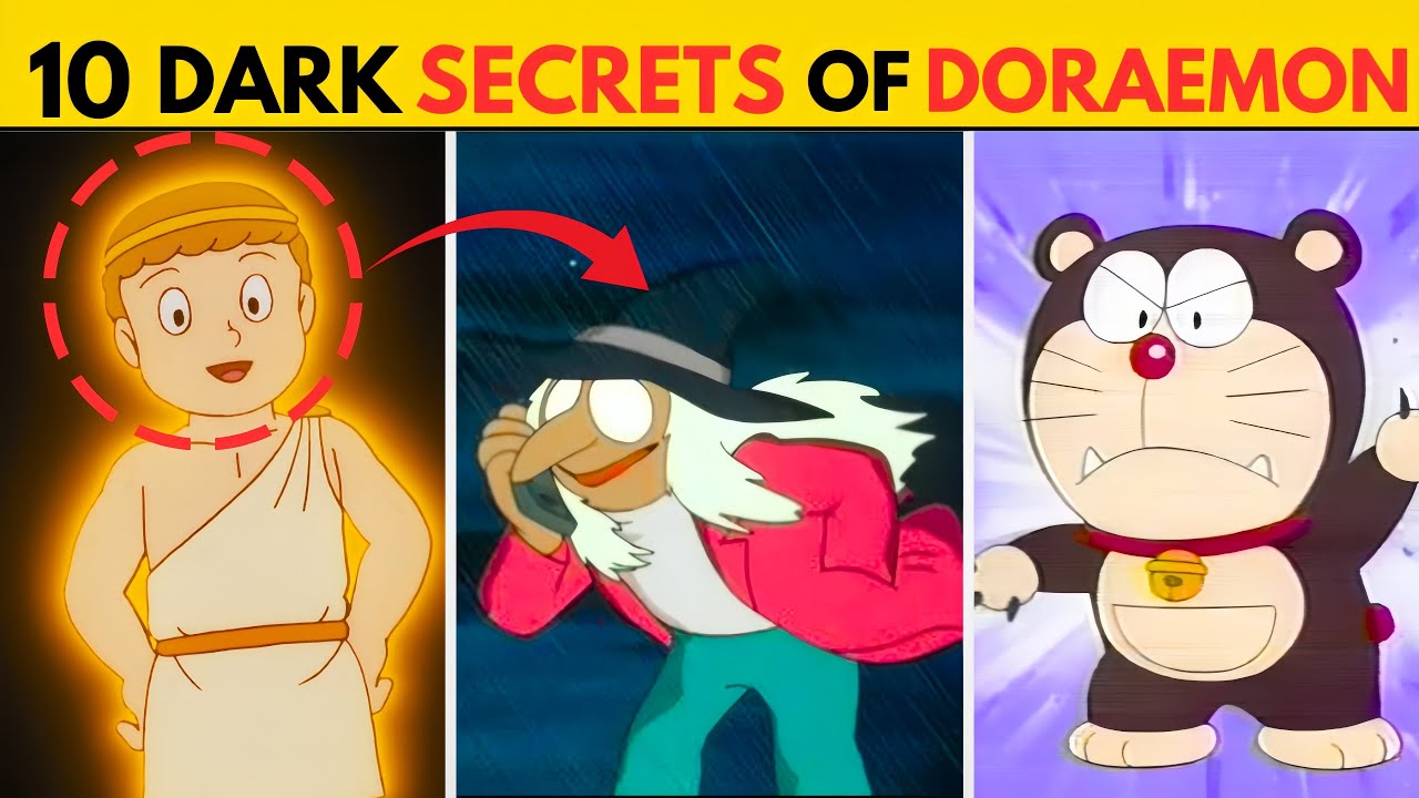 Top 10 Dark Secrets OF Doraemon | True Facts - YouTube