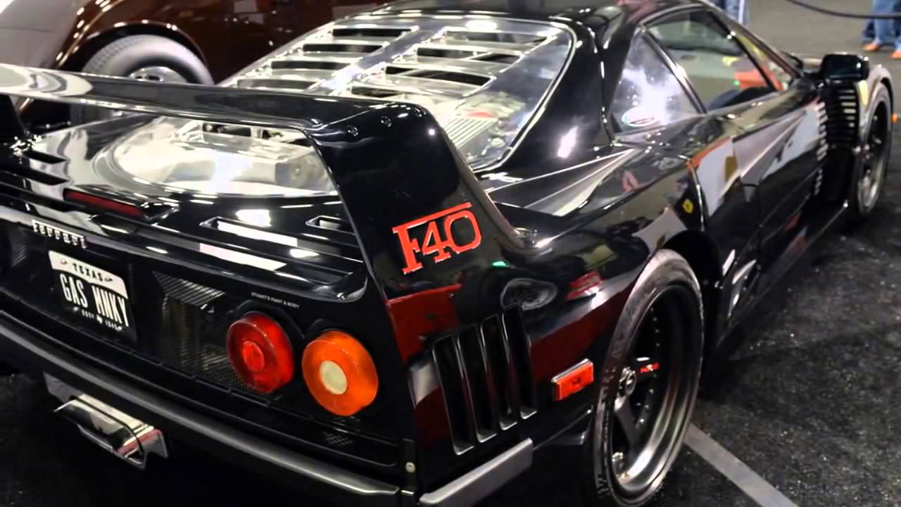 Gas Monkey Garage 1991 Ferrari F40 Barrett Jackson 2014 - YouTube