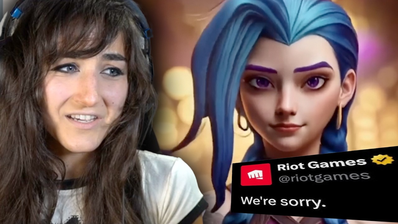 Riot is in BIG TROUBLE for using AI | Ludawissy Reacts - YouTube
