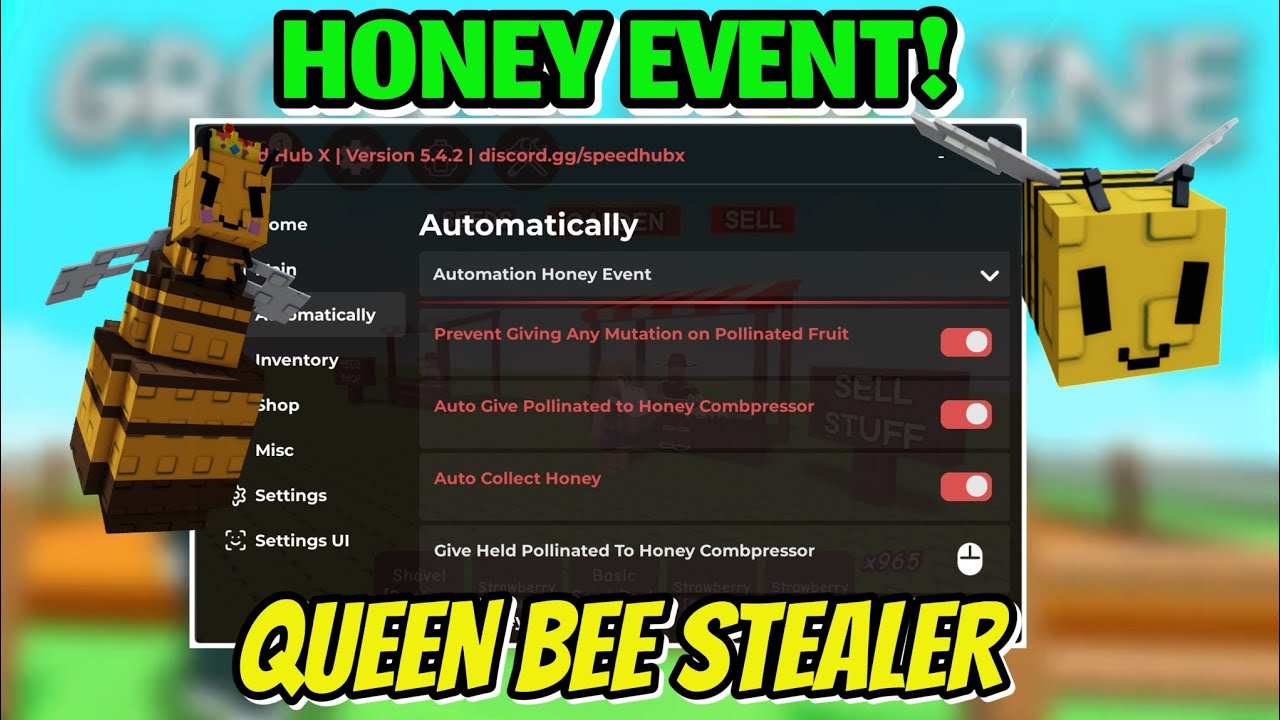 [NEW] OP Grow A Garden Script - NO KEY Queen Bee Stealer, Auto Plant ...