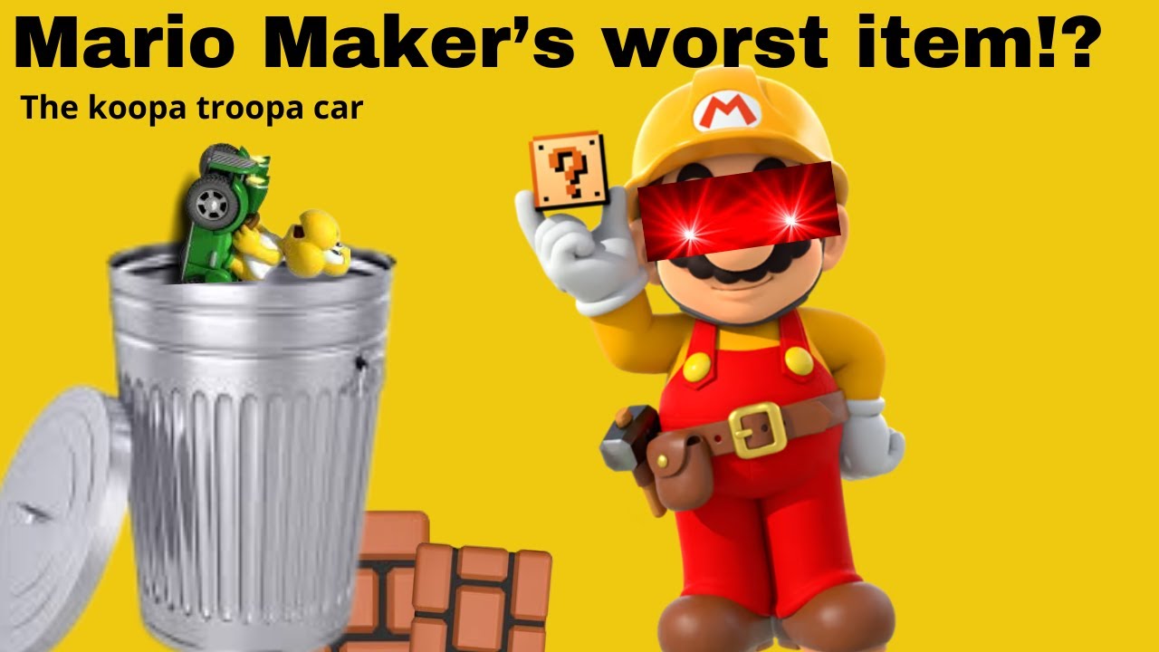 Making an actually good level using THE KOOPA CAR in mario maker 2 ...